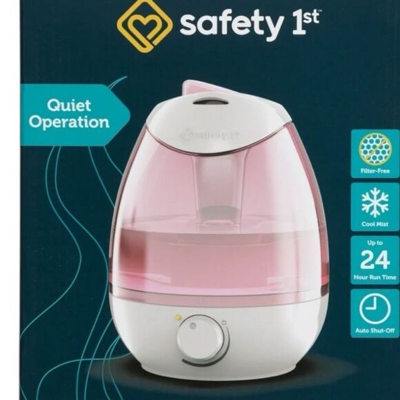 Safety 1St | Other | Safety Stfilter Free Cool Mist Humidifier Pink ...